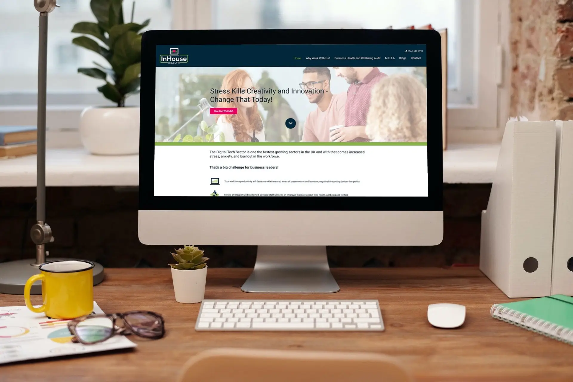 In House Health - Scruffymonkey Web Design Bolton
